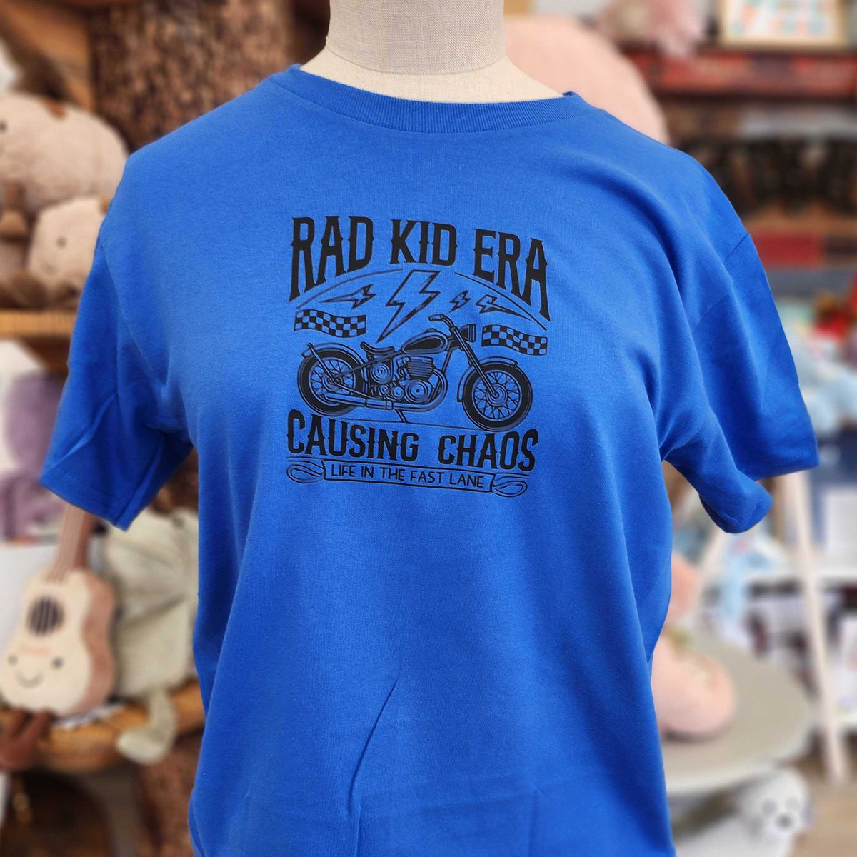 Blue 'Rad Kid Era' Kid's Tee — Nature Baby Outfitter