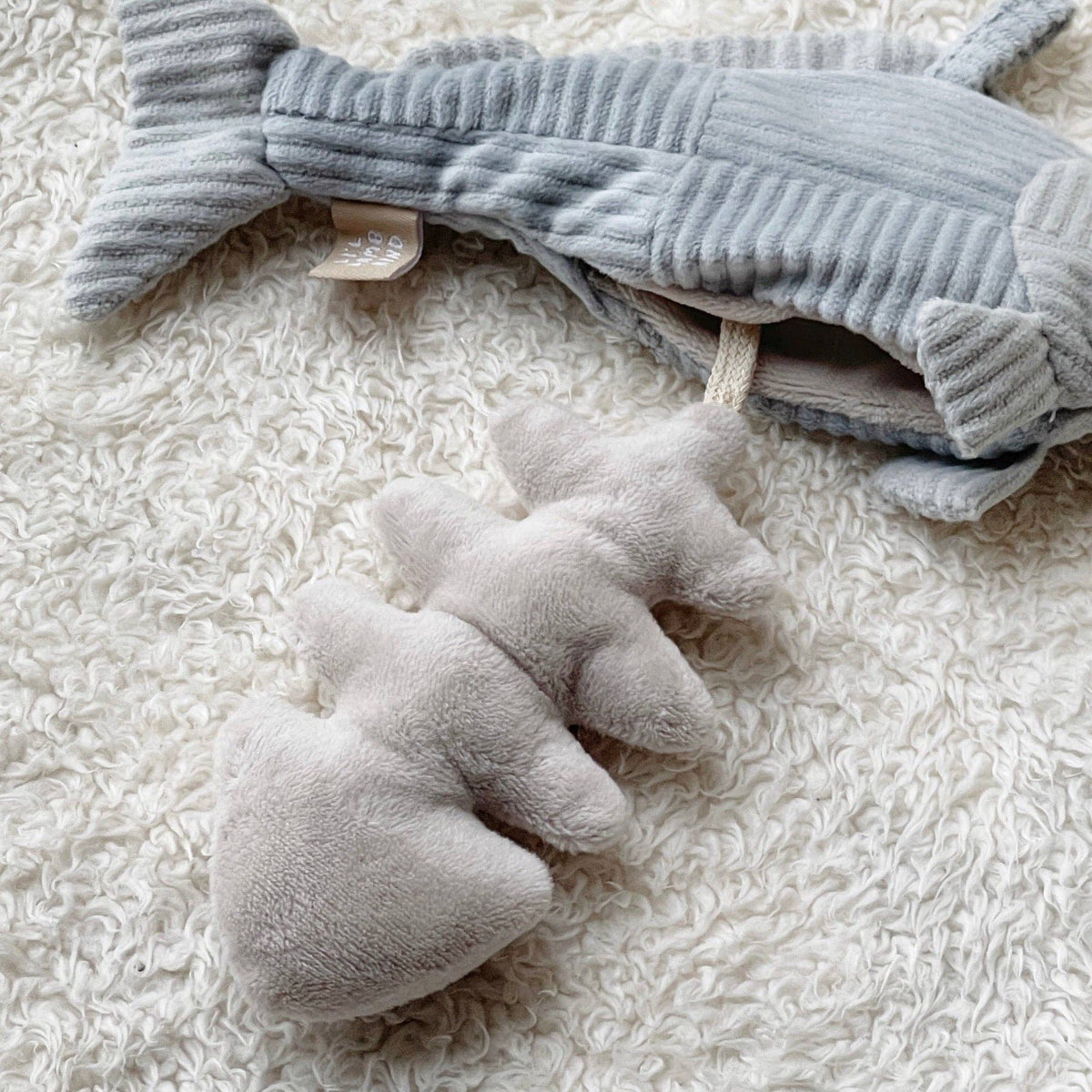 Trout Handheld Baby Rattle with Fishbone — Nature Baby Outfitter