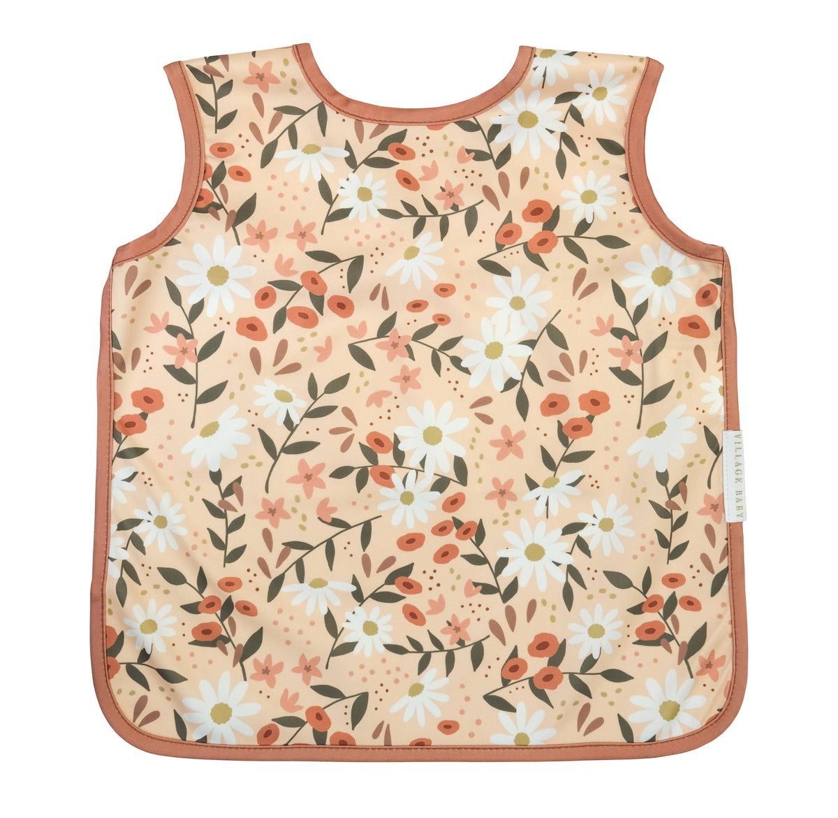Peach Posey Adventure Apron Bib — Nature Baby Outfitter