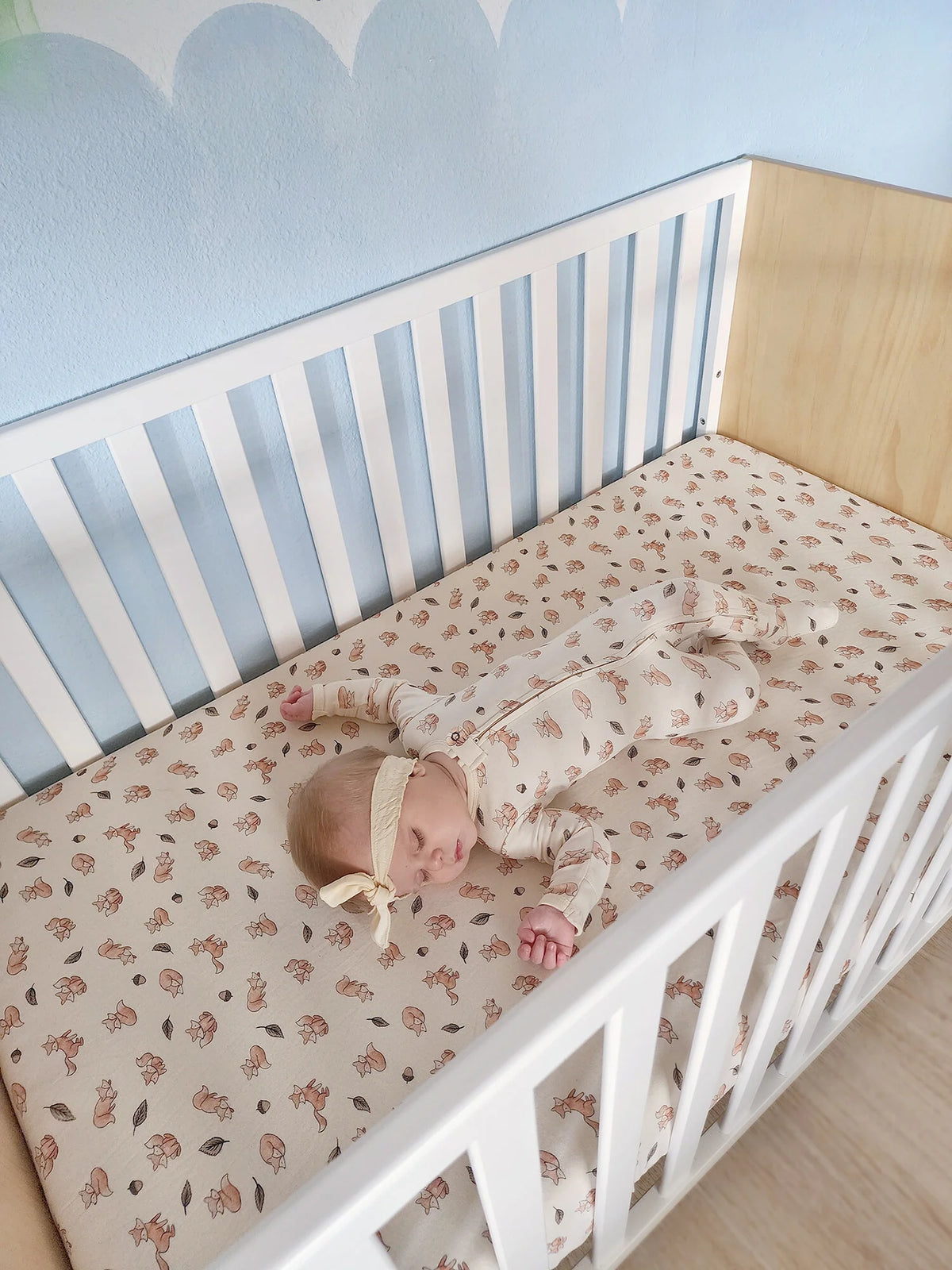 Foxy Organic Crib Sheets — Nature Baby Outfitter