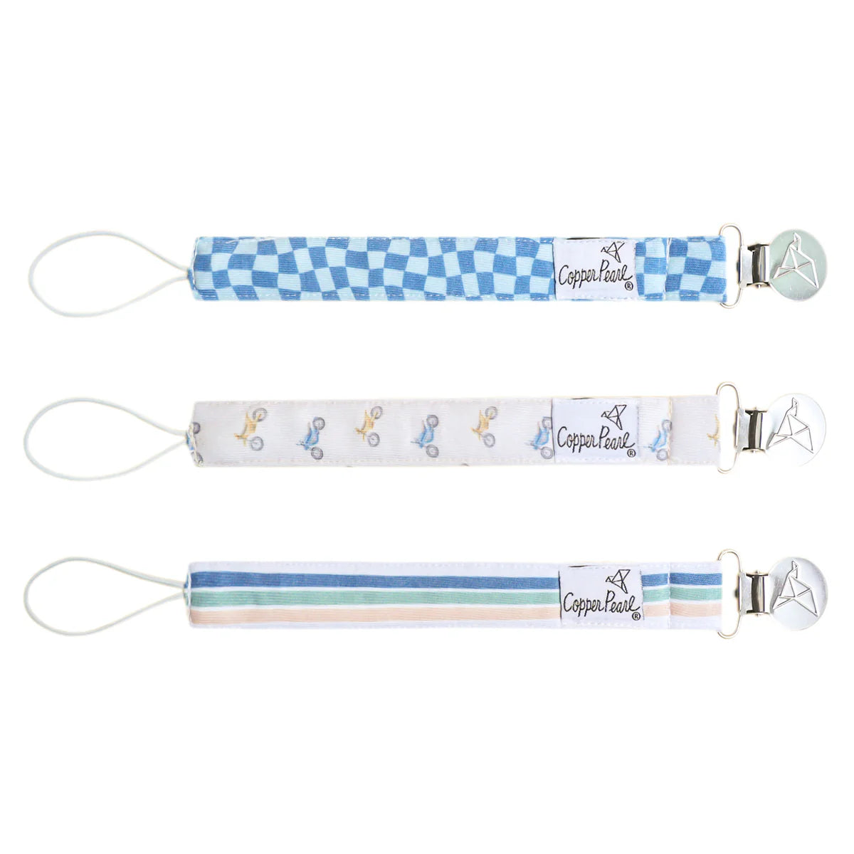 Ryder Binky Clips - 3 Pack — Nature Baby Outfitter