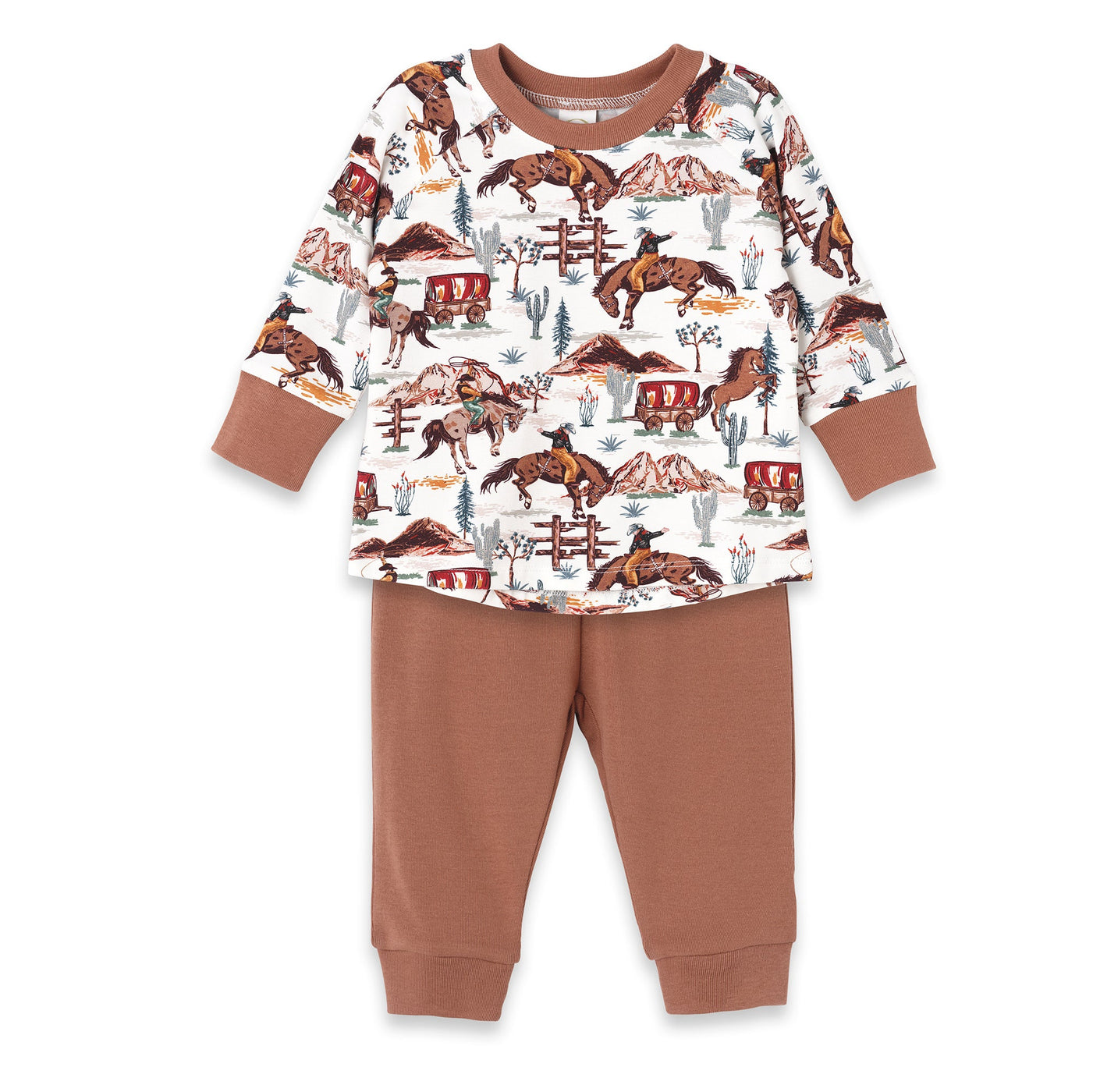 Cowboy Baby Boy Set – Western Spirit Bamboo & Cotton — Nature Baby ...