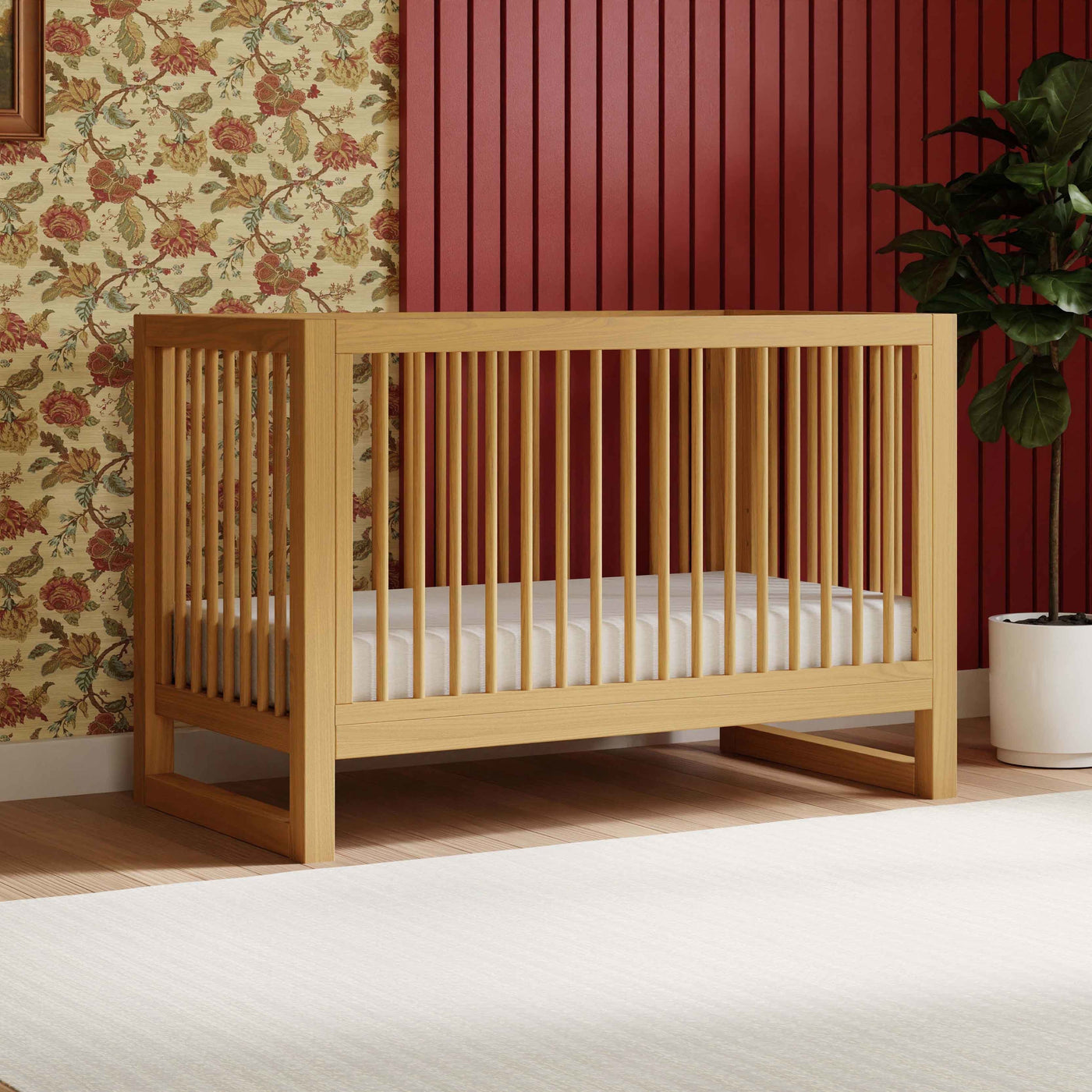 Namesake Nantucket 3-in-1 Convertible Crib with Toddler Bed Conversion ...