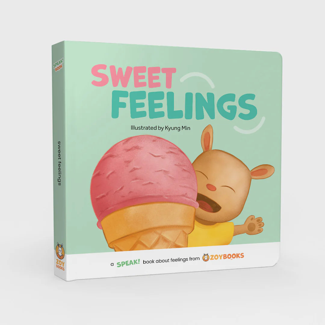 Sweet Feelings - Interactive Speak! Board Book — Nature Baby Outfitter