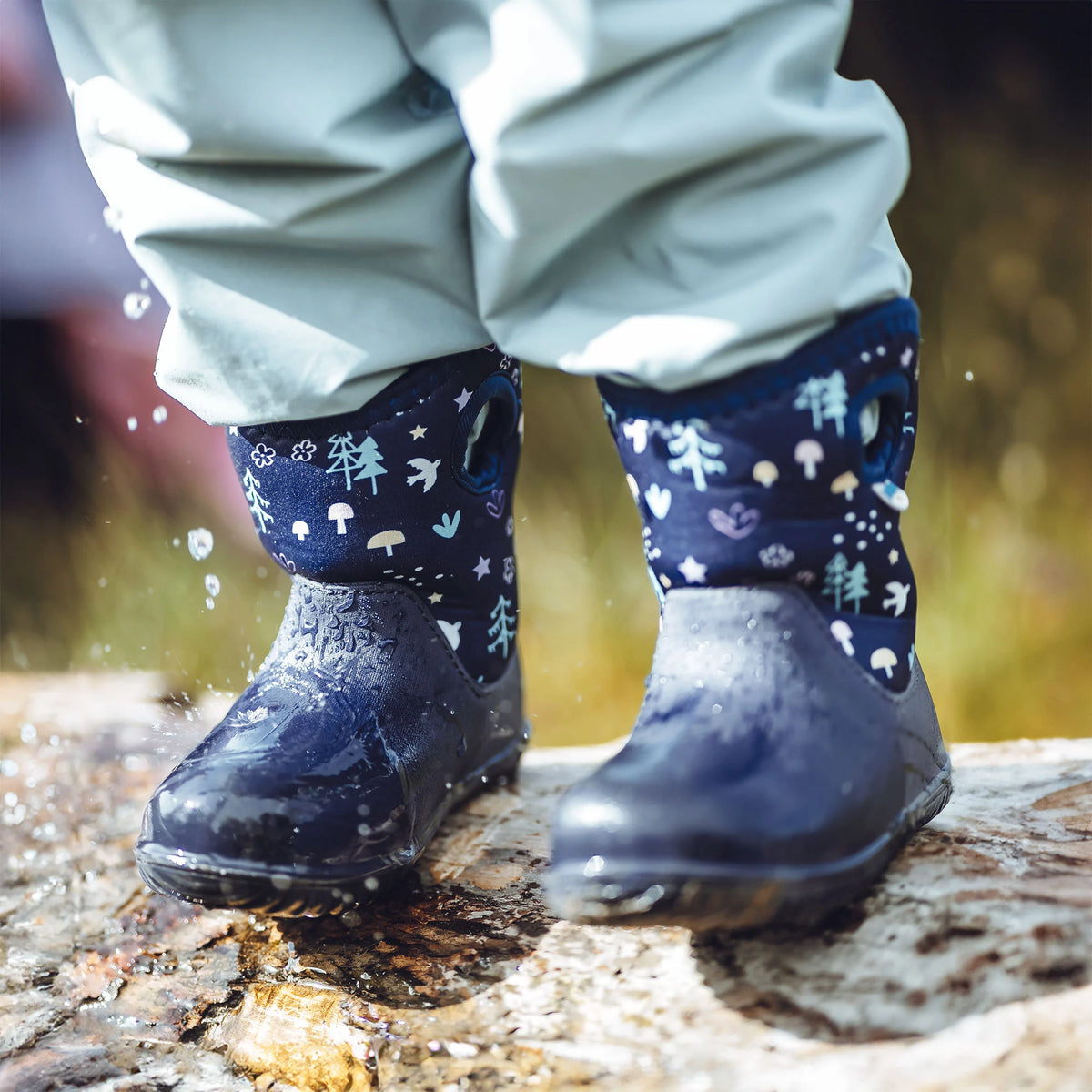 Navy Forest Toasty-Dry Lite Winter Boots — Nature Baby Outfitter